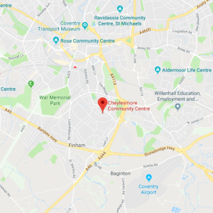 Cheylesmore Community Centre, Poitiers Rd, Coventry CV3 5JX